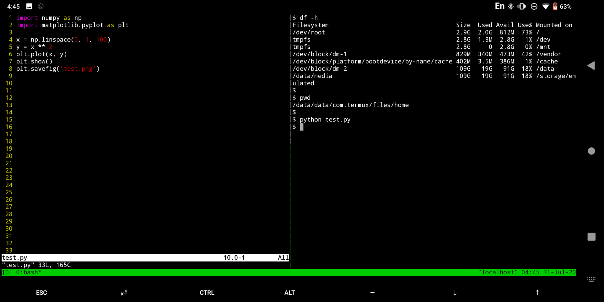 the real pocket note pc : cosmo communicator設定の備忘録